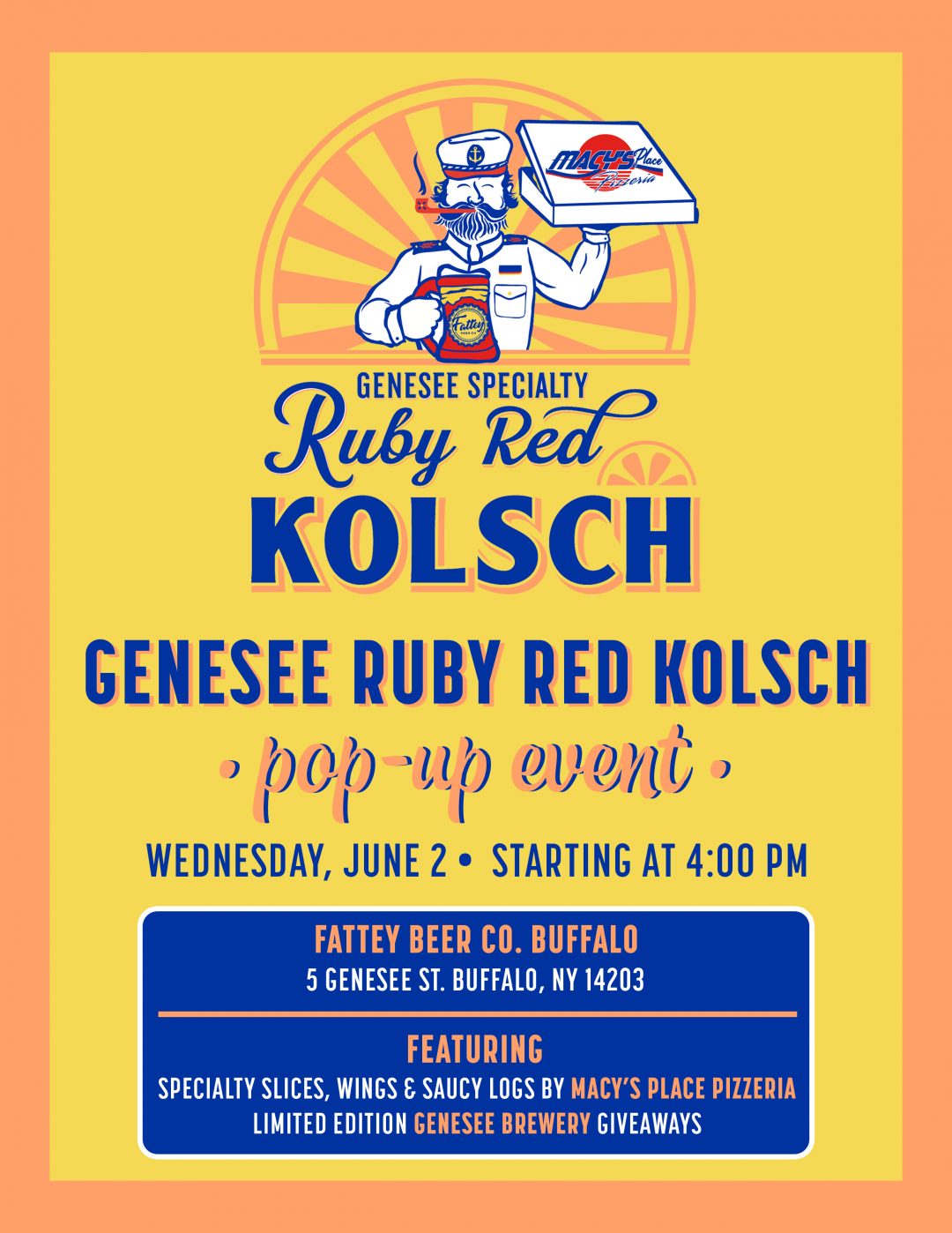 Fattey Beer to Host Unique Collab Event Between Genesee Ruby Red Kolsch ...